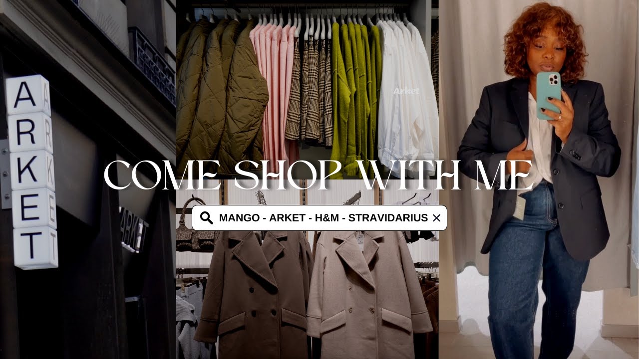 UNE JOURNÉE SHOPPING À PARIS | Stradivarius, H&M, Mango, Arket, Sephora I KYZANÉ LIFESTYLE - YouTube