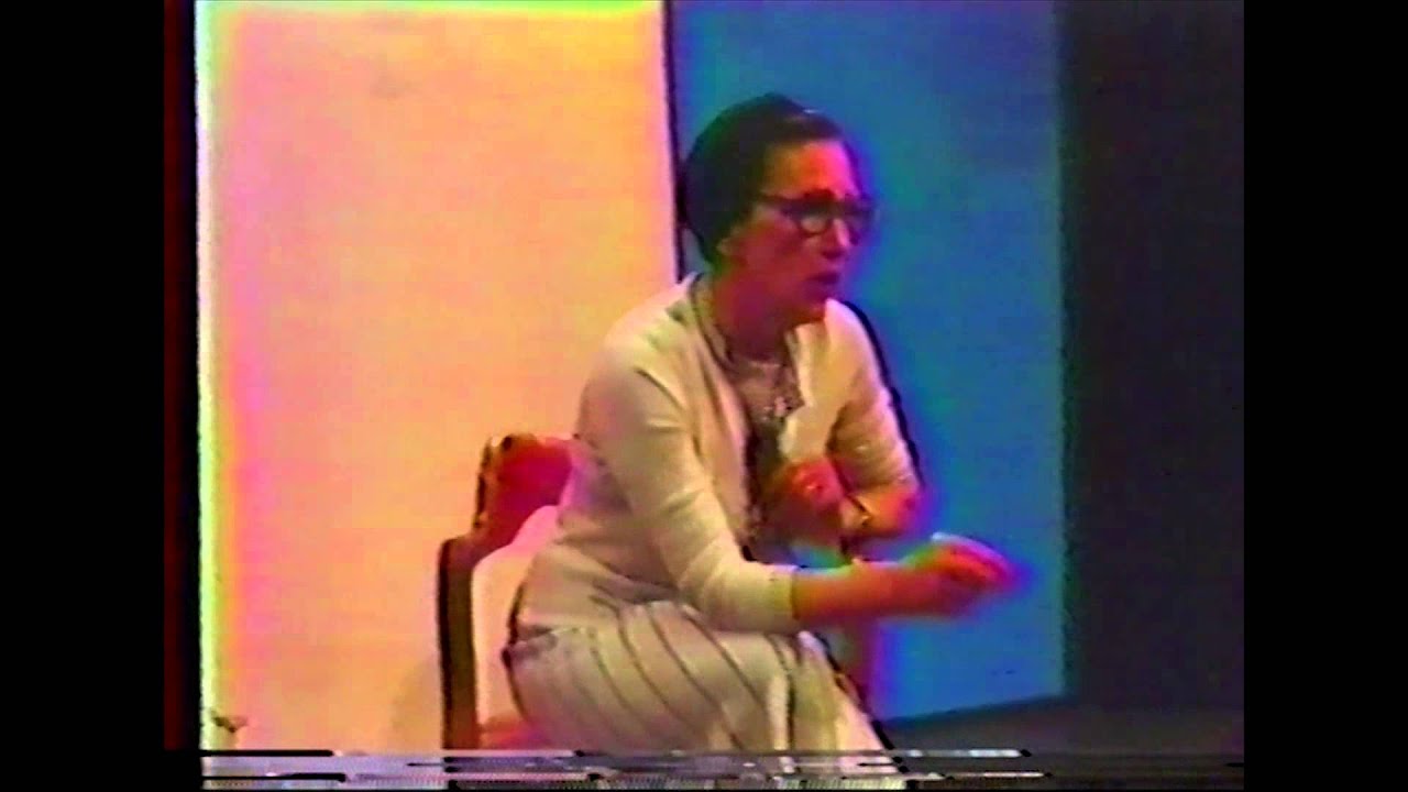 Maxine Greene in 1978: Accountability - YouTube