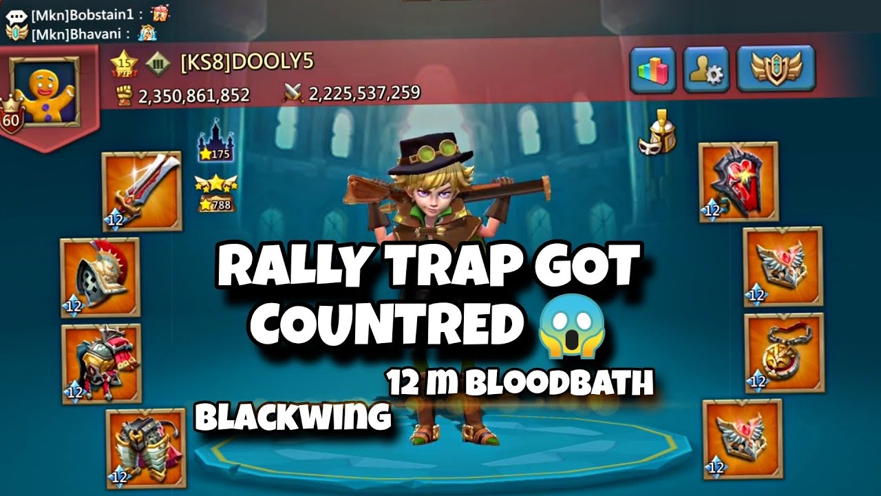 RALLY TRAP GOT COUNTERED | MASSIVE RALLY TRAP DEFENCE | #lordsmobile # ...