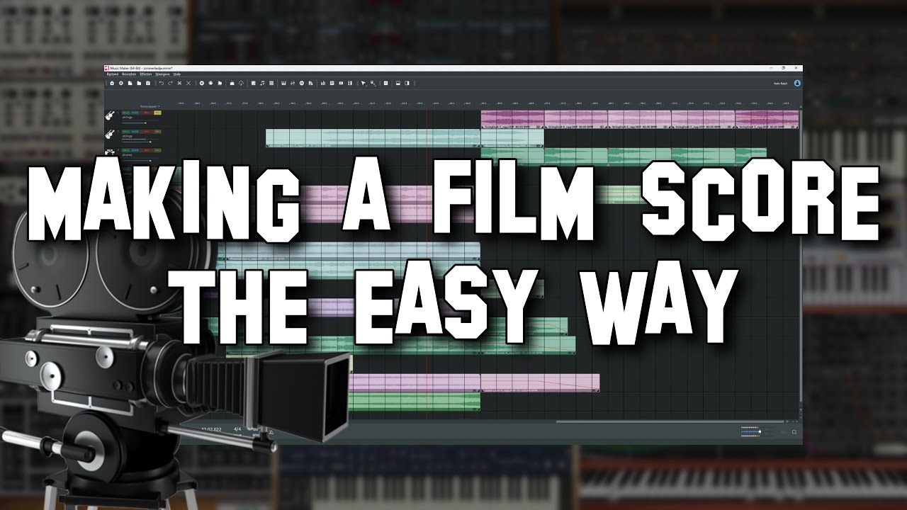 Making a film score - The easy way with Magix Music Maker Premium ...