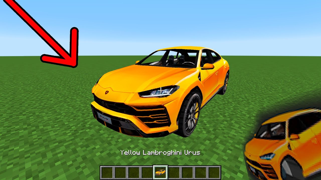 Lamborghini Urus minecraft - YouTube