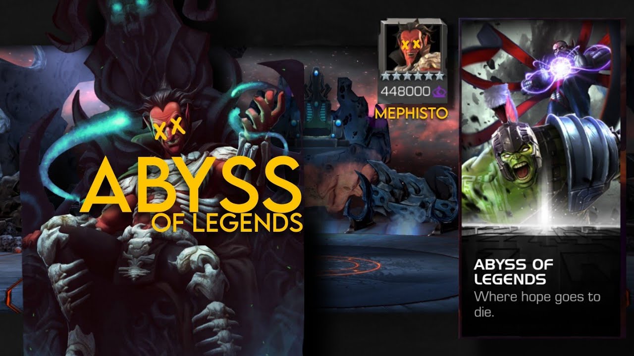 MCOC | ABYSS OF LEGENDS (PATH - 1) | MEPHISTO (PART - 5) - YouTube