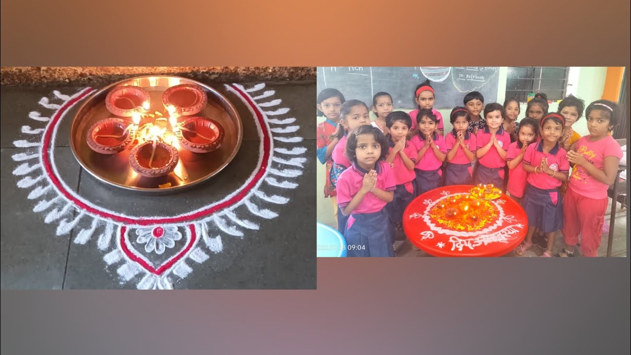 🪔दीप अमावस्या 🪔|| Deep Amavasya Celebrated In School # ...