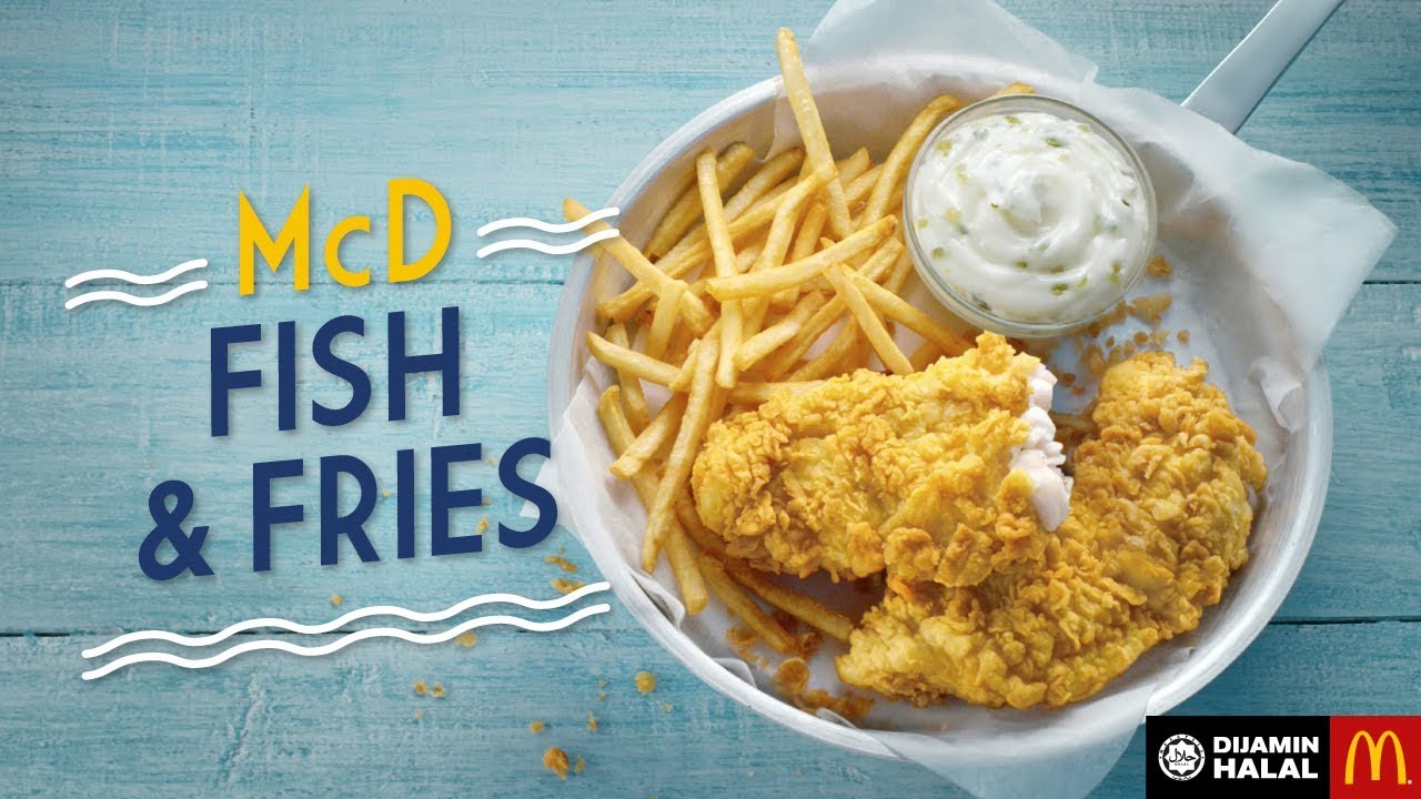 McD Fish & Fries - 鲜美的诱惑 - YouTube
