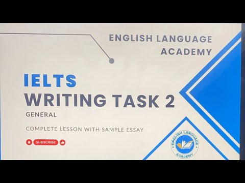 IELTS Writing Task 2 General - YouTube