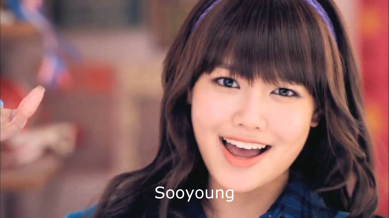 Girls Generation-Oh! with member names - YouTube