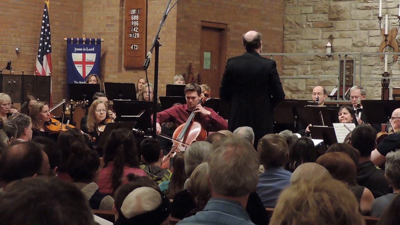 Elgar Concerto in E minor for cello/orchestra- Sasha Chappell - YouTube