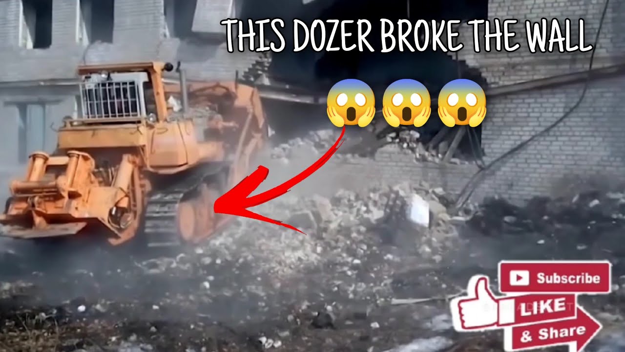 TOP DANGEROUS AMAZING SKILL DOZER FAIL EXCAVATOR HEAVY EQUIPMENT - YouTube
