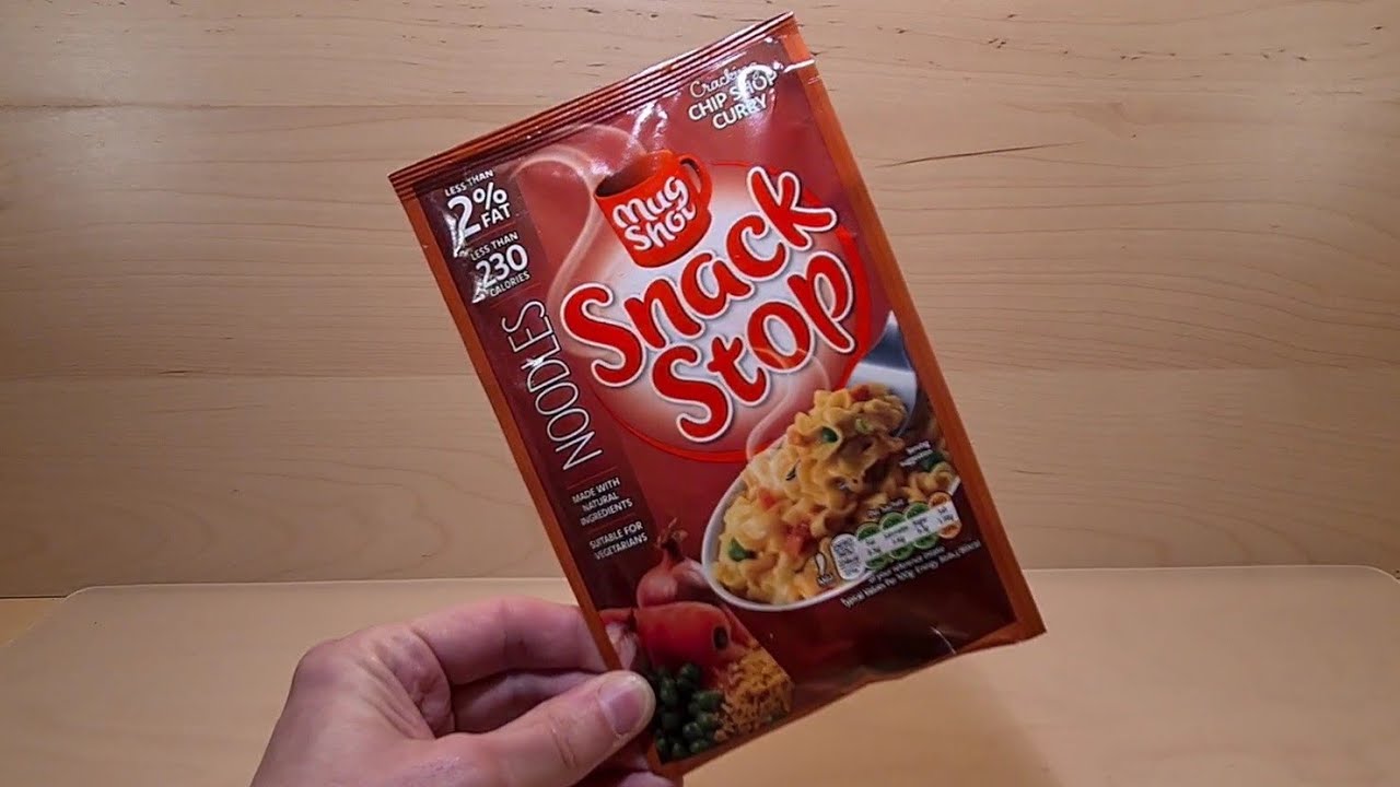 Mug Shot Snack Stop Cracking Chip Shop Curry Noodles - Random Reviews ...