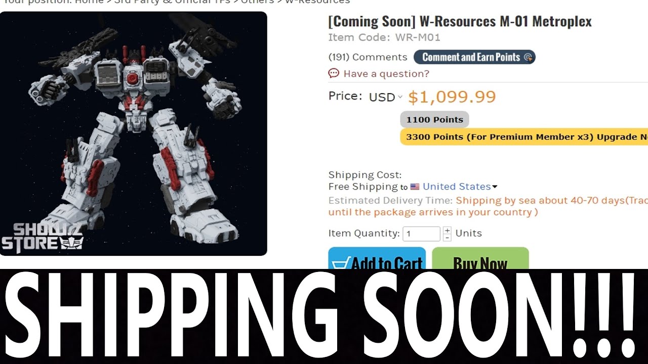 W-LEWIN RESOURCE MASTERPIECE METROPLEX SHIPPING SOON! PRICE REVEALED ...