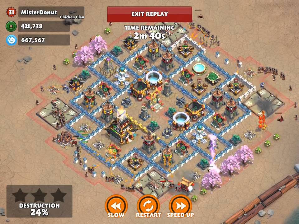 Samurai Siege Castle 8 Defense - YouTube