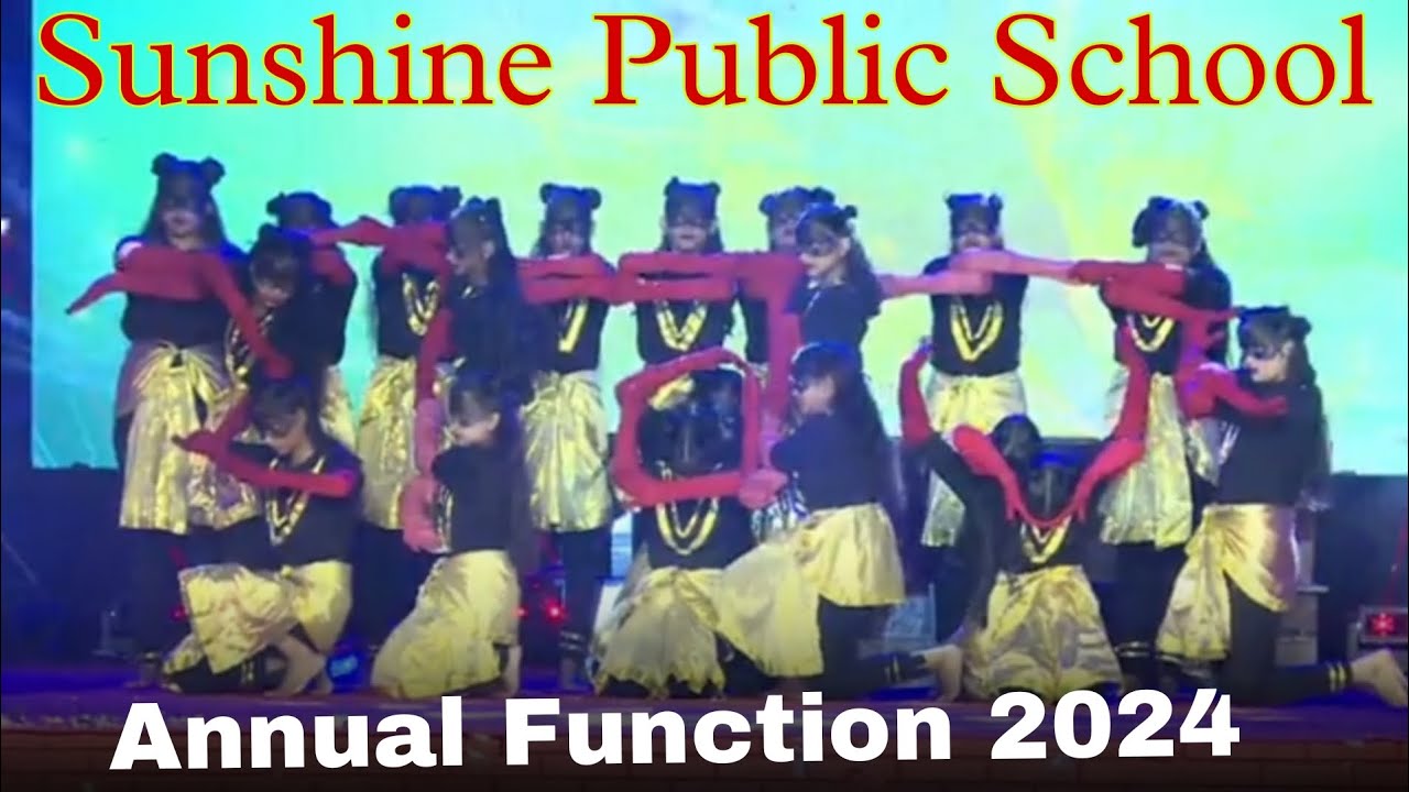 Annual Function 2024. Sunshine Public School Zamania. - YouTube