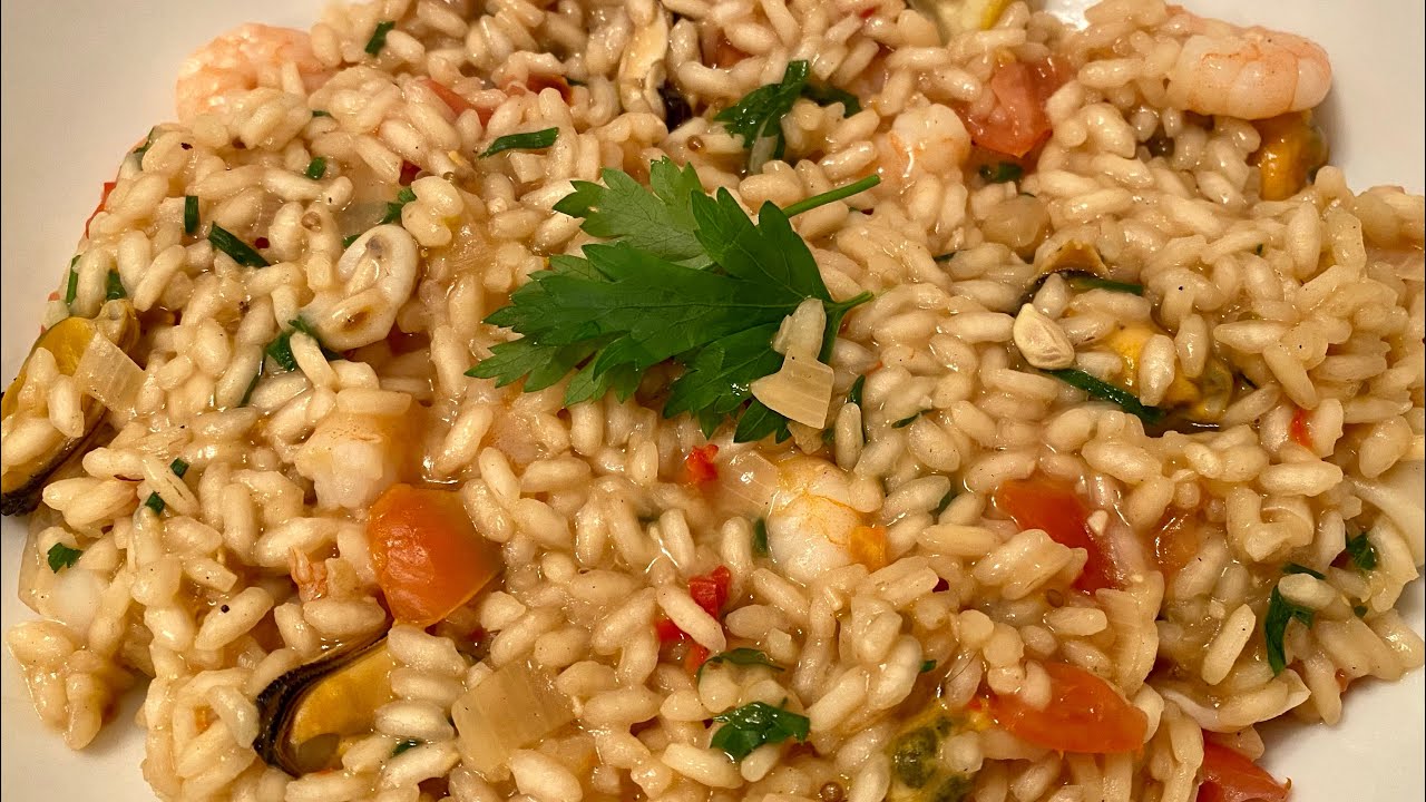 Seafood Risotto Slimming World Friendly - YouTube