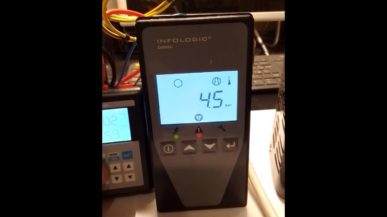 Ремонт контроллера Infologic2 Basic компрессора ABAC - YouTube