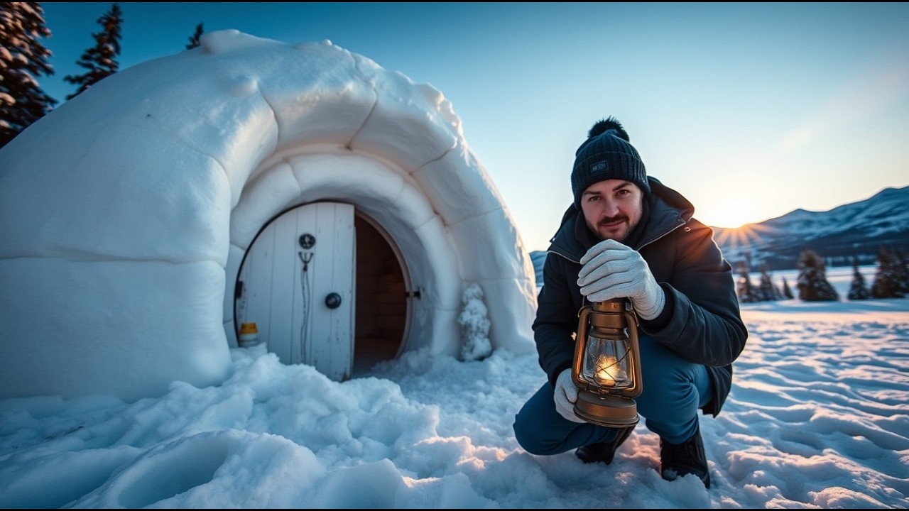 Inside the most Insane Igloo builds of all time - YouTube