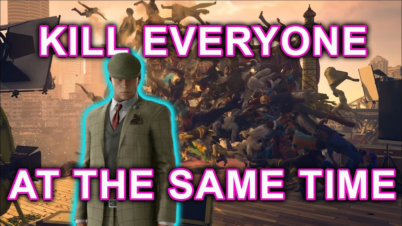 Can I Kill Everyone In Mumbai At The Same Time? // Hitman Kill Everyone ...