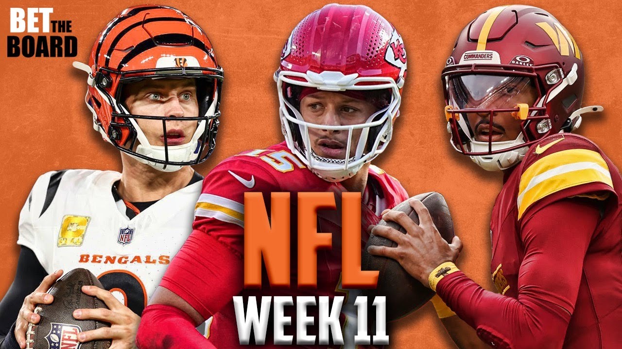 Week 11 NFL Picks Predictions Best Bets - YouTube