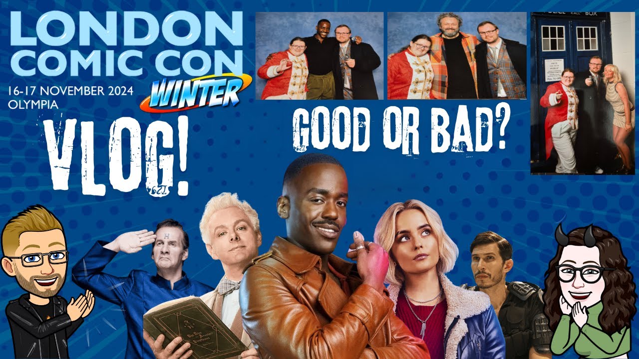 London Comic Con Winter 2024 Vlog - YouTube