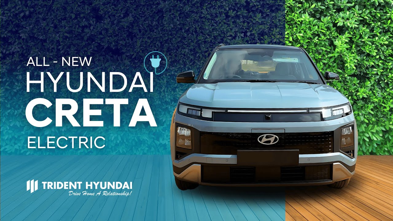 2025 Hyundai Creta Electric First Look | Trident Hyundai - YouTube