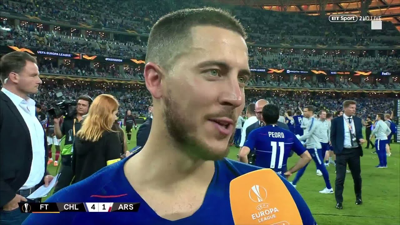 "I think it is a goodbye." Eden Hazard all but confirms Chelsea exit ...