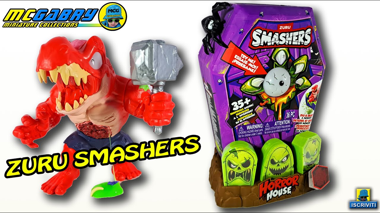 LA CASA DEGLI ORRORI ZURU SMASHERS HORROR HOUSE-HALLOWEEN UNBOXING ...