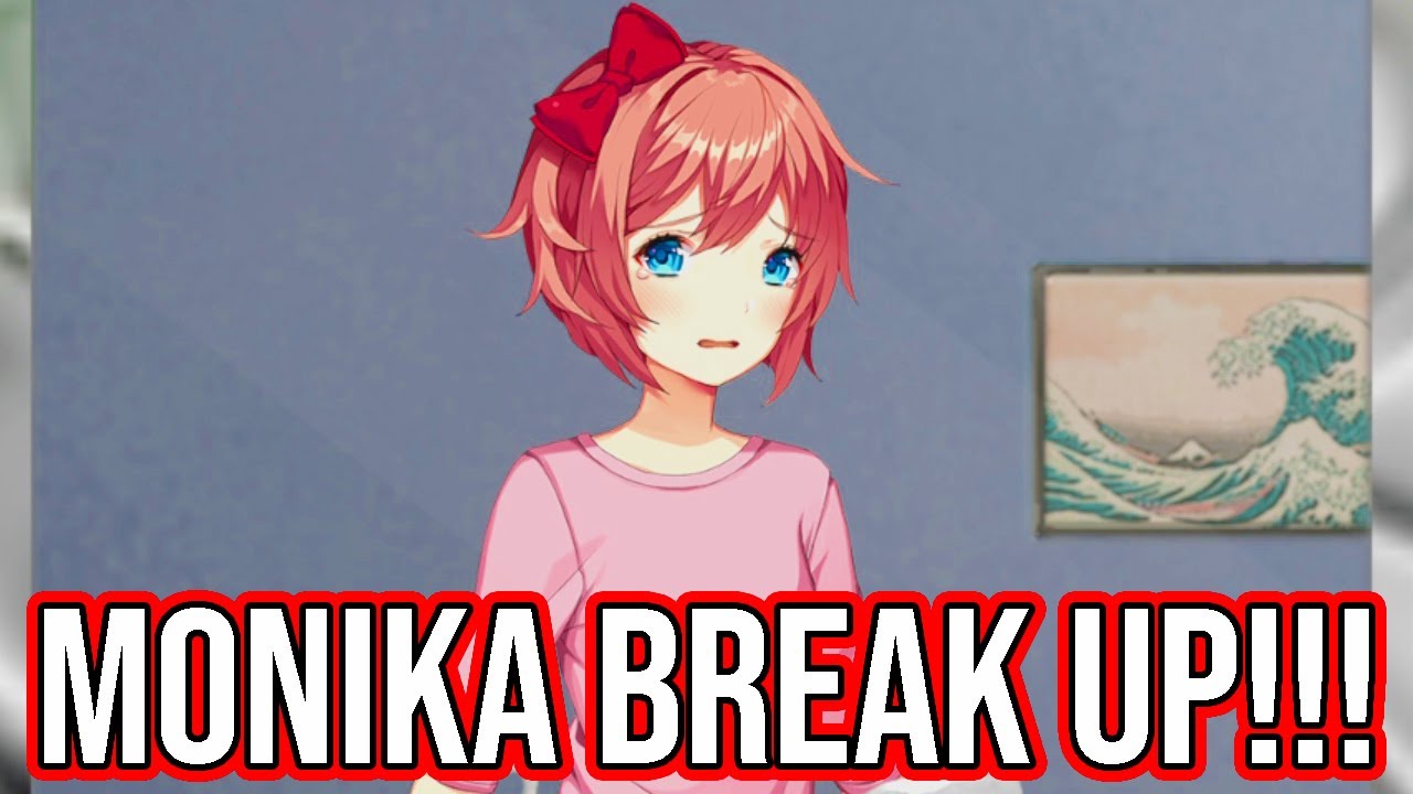 Monika BREAKS UP With Sayori!!!! | DDLC MOD | Turquoise Part 11 - YouTube