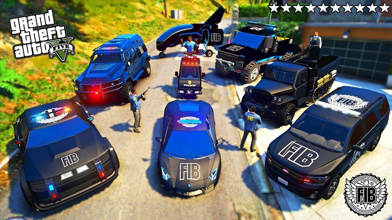 GTA 5 - Stealing SECRET FIB CARS in GTA 5! - YouTube