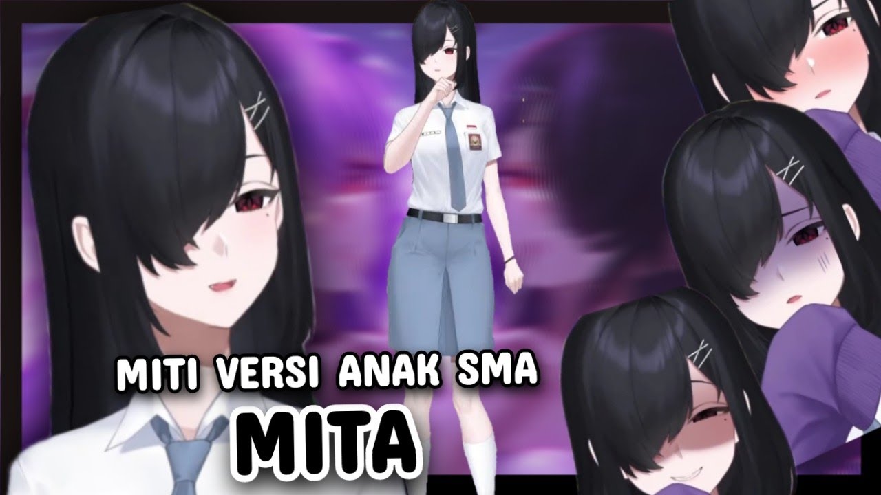 Mita, Miti versi anak sma yang amat cantik 【Mythia Batford】 - YouTube