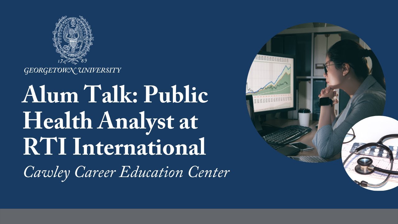 Alum Talk: Public Health Analyst at RTI International - YouTube
