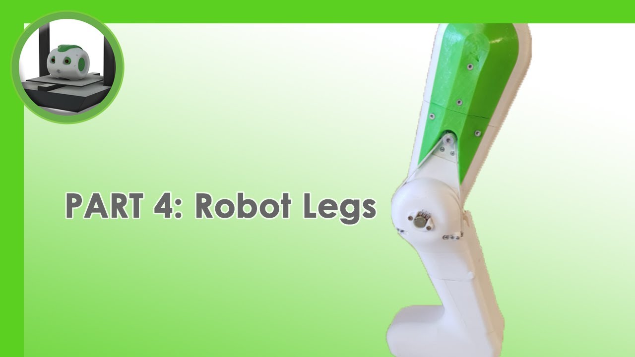 Meet MYRO - 3D printed robot part 4 - Legs - YouTube