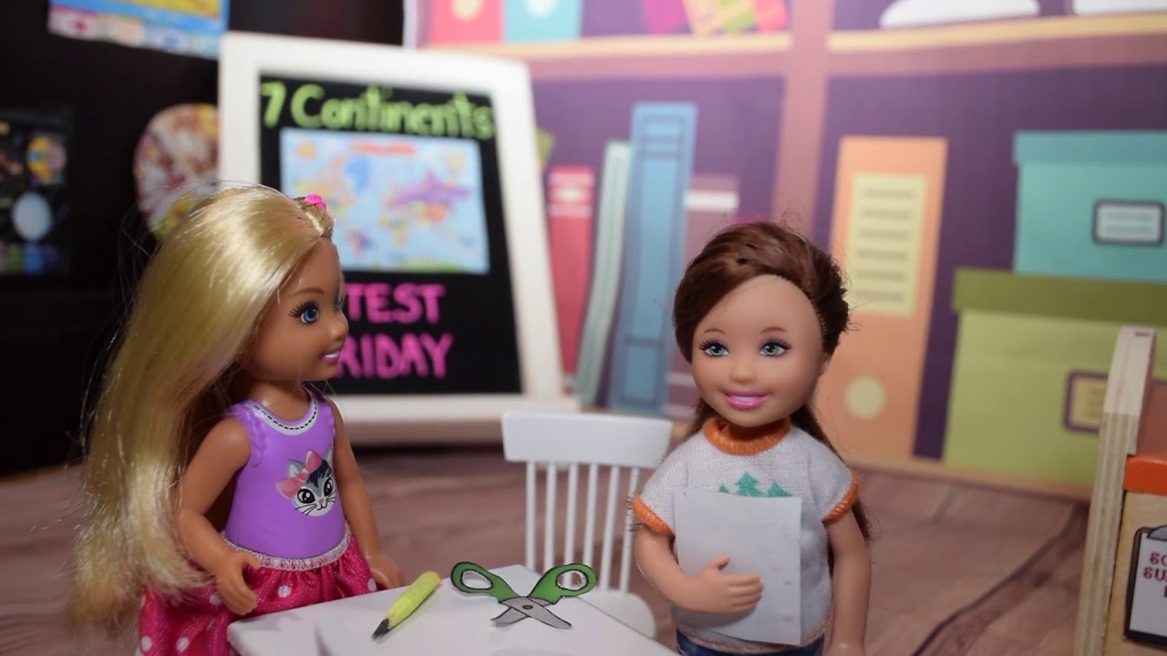 BARBIE- Will Chelsea fails her test?! (Can Barbie Help?) THE SECRET WAY ...