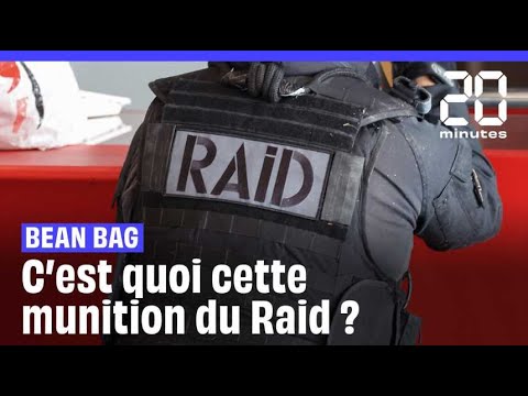 C'est quoi les «bean bags», les projectiles utilisés par le Raid ? - YouTube