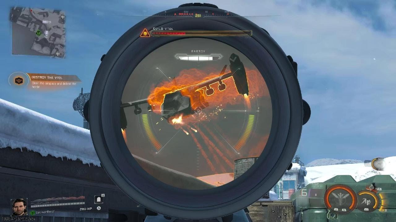 Call of Duty: Black Ops 7 - Guild VTOL Boss Fight - YouTube