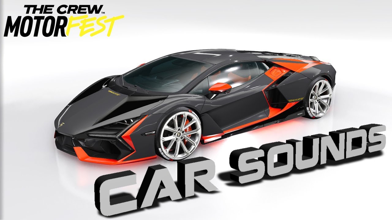 The Crew Motorfest: Lamborghini Revuelto Car Sounds - YouTube