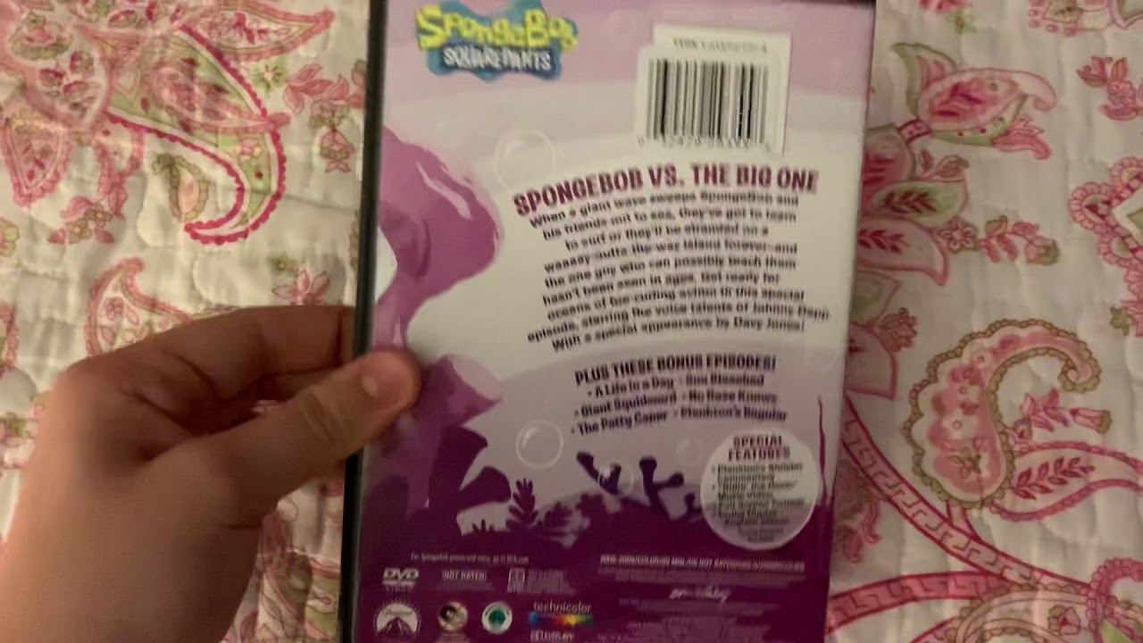 Opening to spongebob super square collection spongebob vs big one dvd ...