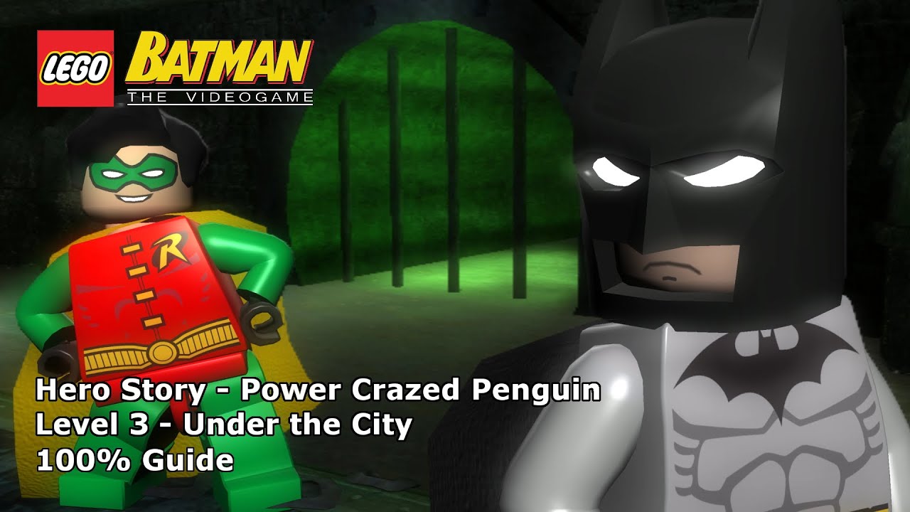 #8 Under the City 100% Guide - LEGO Batman: The Videogame - Power ...