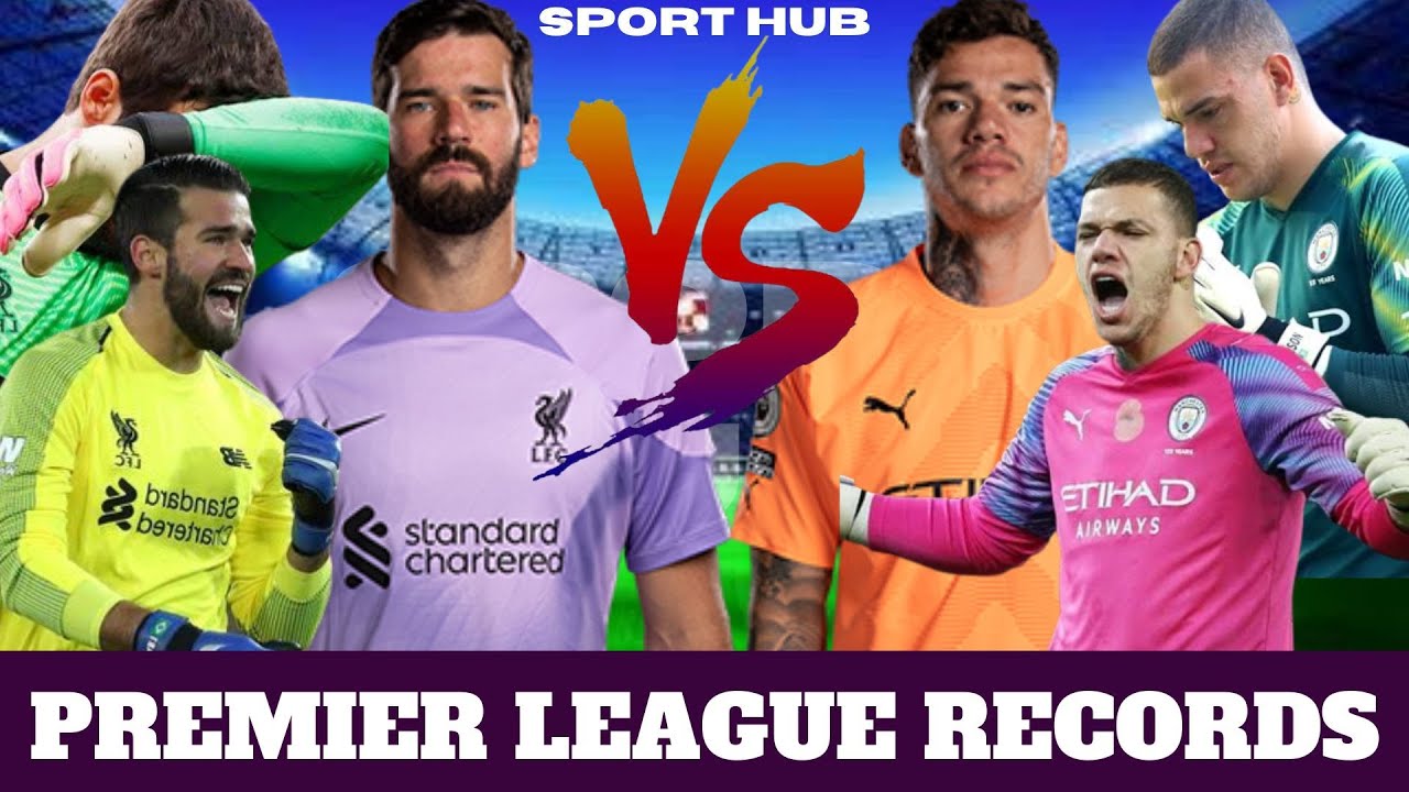Alisson becker vs Ederson goal keeping records | liverpool | man city ...