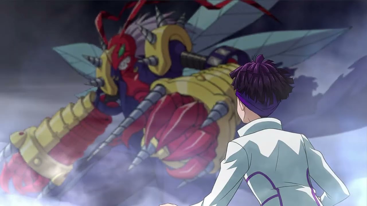 Mega Evolution - Kunemon - BanchoStingmon - Bloody Finish Skill ...