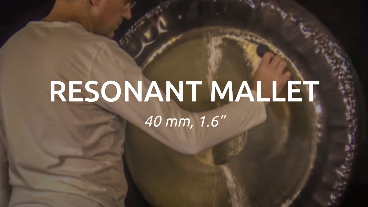 Resonant Mallet, 40 mm (1.6"), G-RM-40 - Meinl Sonic Energy - YouTube