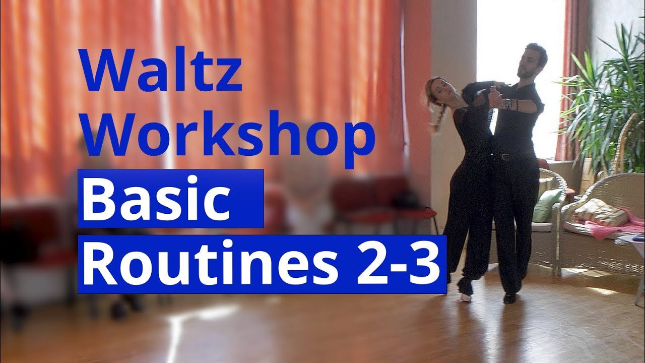 Waltz Basic Routines Workshop 2 - 3 | demo by Edgars Linis - Eliza Ancane - YouTube