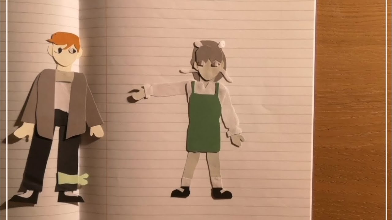 Stop Motion Test | Paper Puppets - YouTube