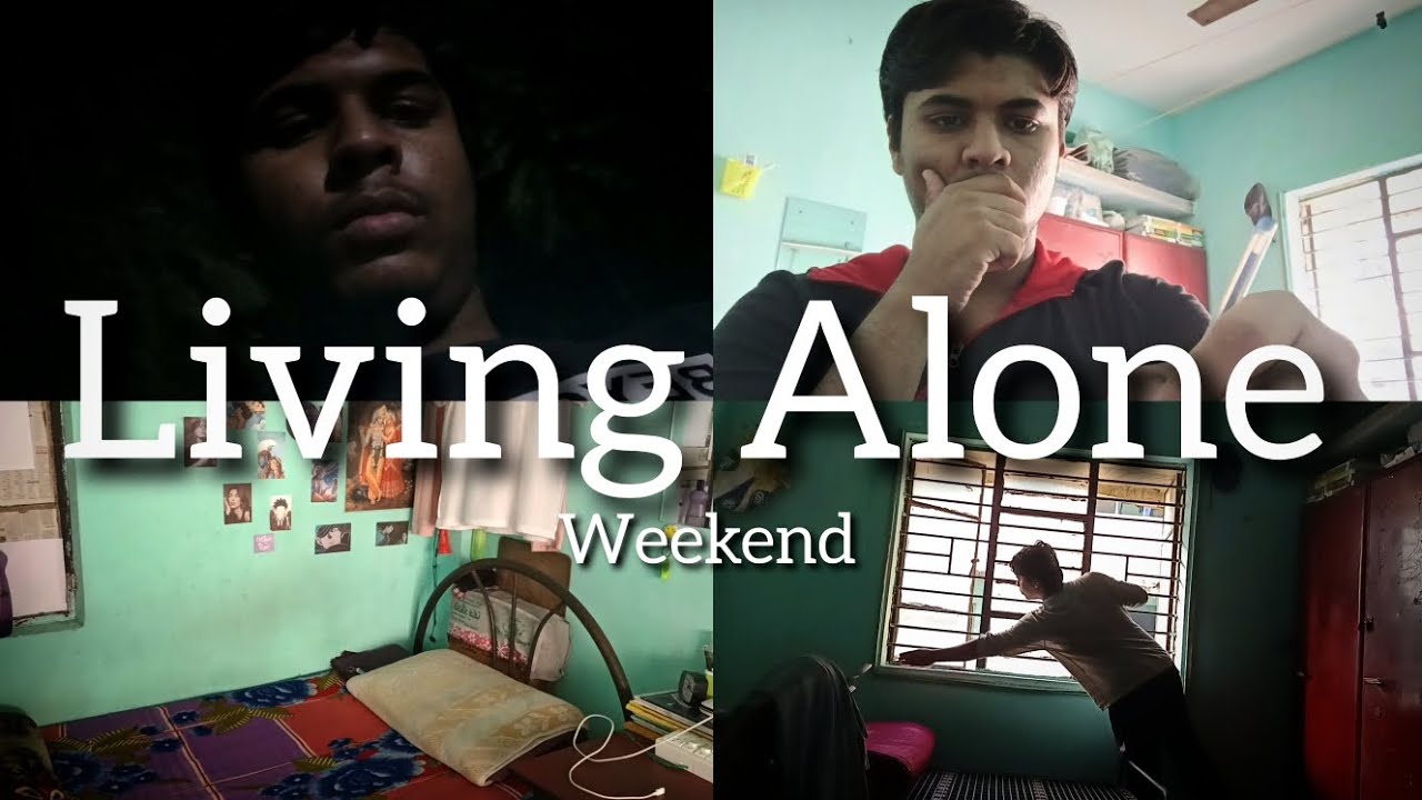A Day In My Life - Living In Hostel/My Alone Lazy Weekend/Student ...