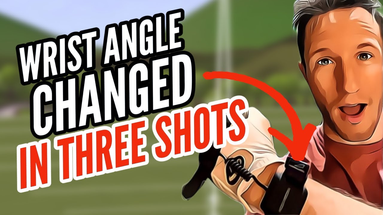 Adjust Your Wrist Angle Fast | Hackmotion Swing Analyser - YouTube