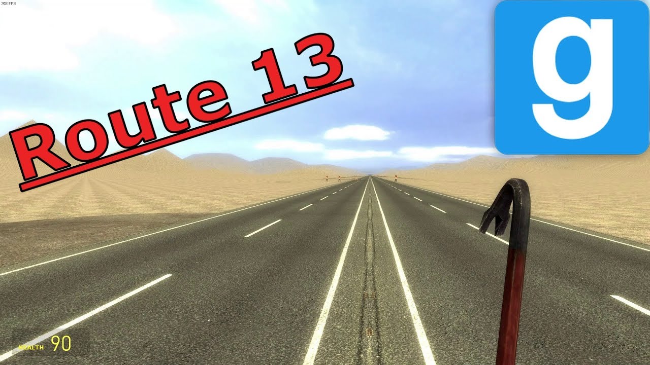 Gmod Addons Mod Showcase: Route 13 Map (Garry's mod) - YouTube