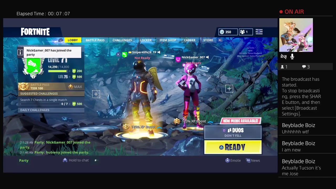 Fortnite/Thursday stream *RAPTORS RAGING* - YouTube