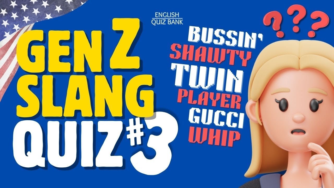 American Slang Quiz 2025 | Decoding Gen Z Slang Part 3 #americanslang ...