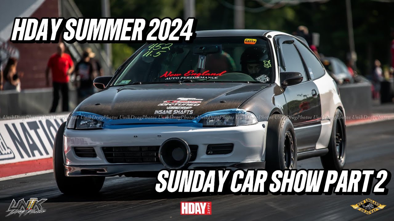 HDAY SUMMER 2024 NEW ENGLAND DRAGWAY POV PART 2 #honda #hondacars #hday ...