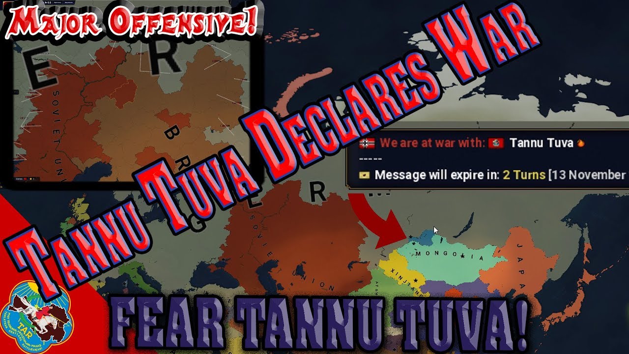 Germany 1939 #8 Tannu Tuva Resists German World Domination! Age Of ...