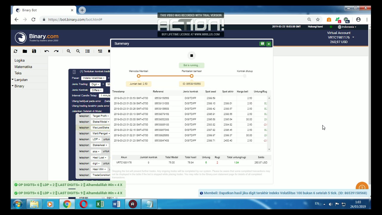 Bot Binary Auto WD 2019 - YouTube