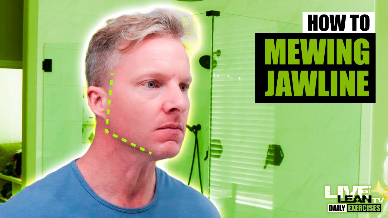 How To: Mewing Jawline Exercise - YouTube